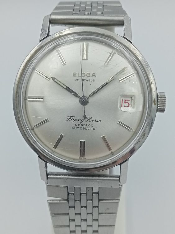 Eloga Flying Horse, Automatik Vintage Uhr, 35mm (Gebraucht) in ...