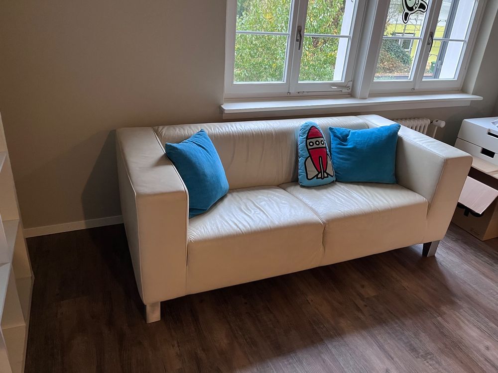Leder Sofa (2er) | Kaufen auf Ricardo