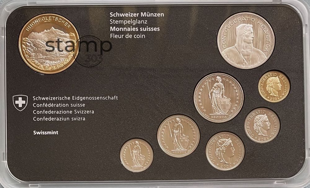 Schweizer Münzsatz 2024 Stgl *TOP* NEU (Neu und originalverpackt) in Eggersriet für CHF 62 – mit ...