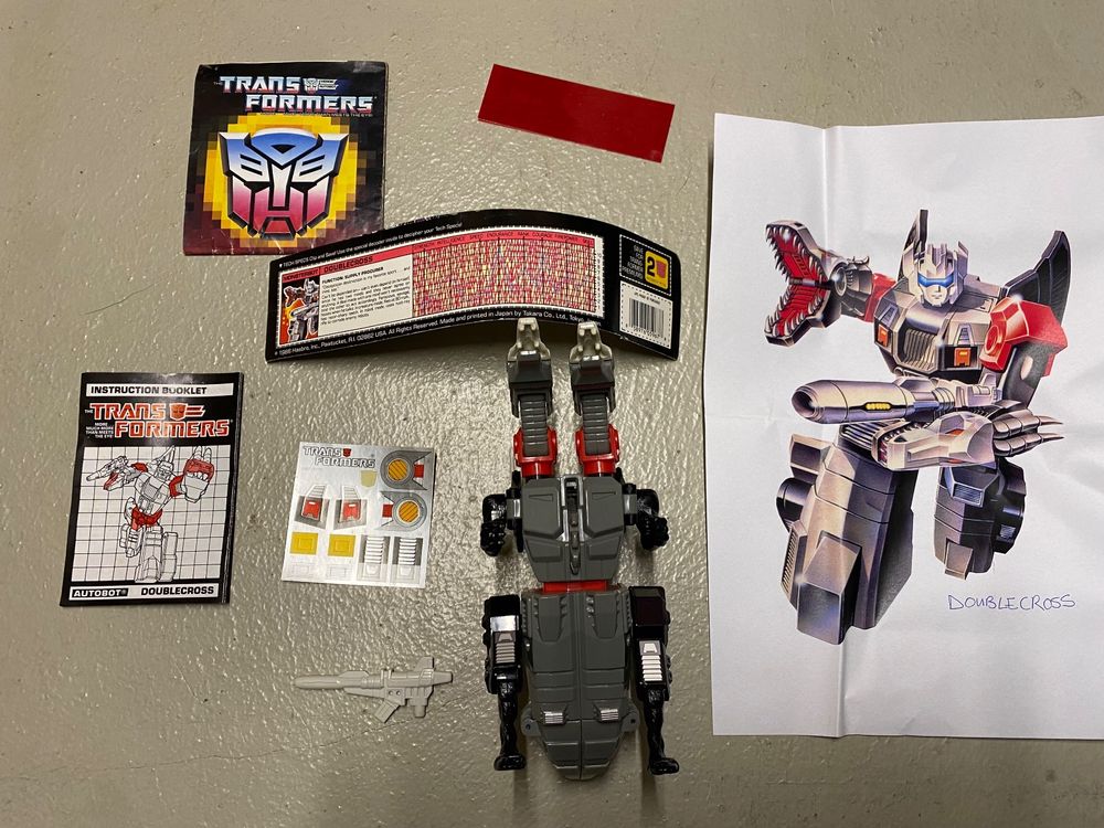 Transformers G1 Doublecross Monsterbot Figur | Kaufen auf Ricardo