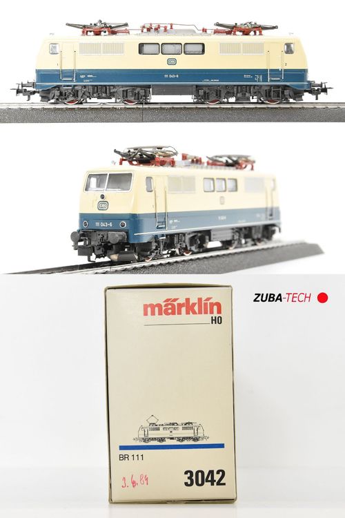 Märklin 3042 E-Lok BR 111 DB Analog H0 WS mit OVP | Kaufen auf Ricardo