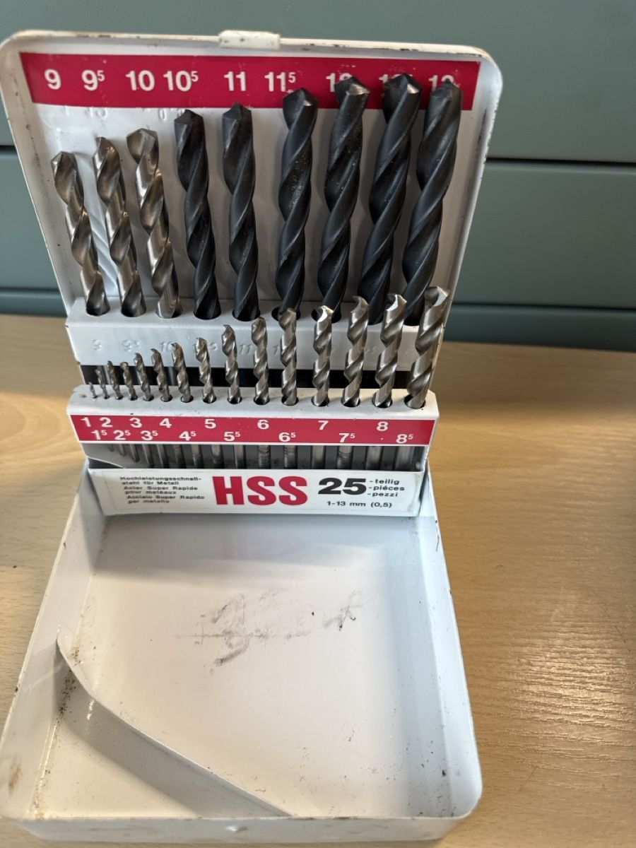 HSS Bohrer Set, 25-teilig (1-13mm) - Für jedes Projekt! (Neu und ...