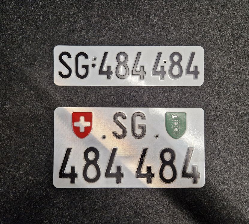 Top Autonummer SG (Gebraucht) in Flums für CHF 999 – mit Lieferung auf Ricardo kaufen