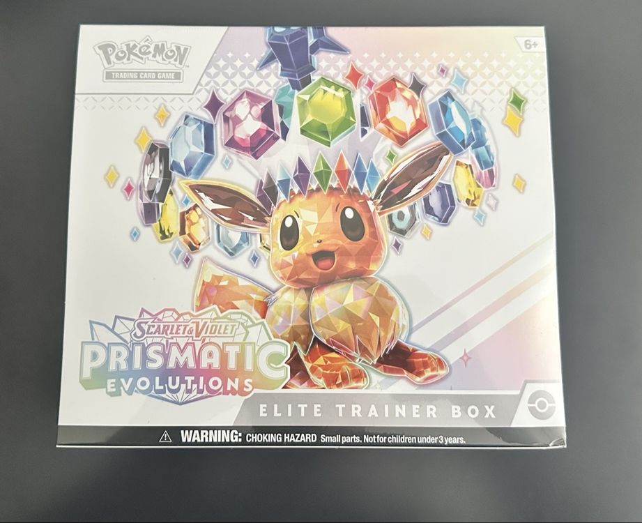 Pokemon ETB Prismatic Evolutions OVP (Neu und originalverpackt) in ...