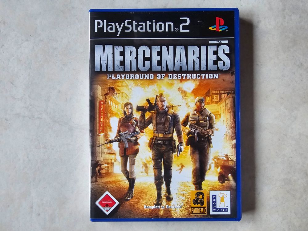 Mercenaries - Playground Of Destruction / PS2 (Gebraucht) in Schneisingen für CHF 3.5 – mit ...