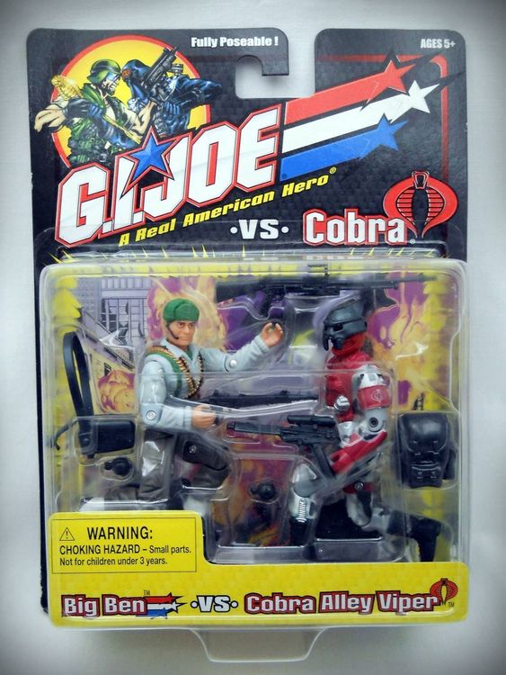 GI JOE BIG BEN VS. COBRA ALLEY VIPER RED HASBRO 2002 USA | Kaufen auf ...