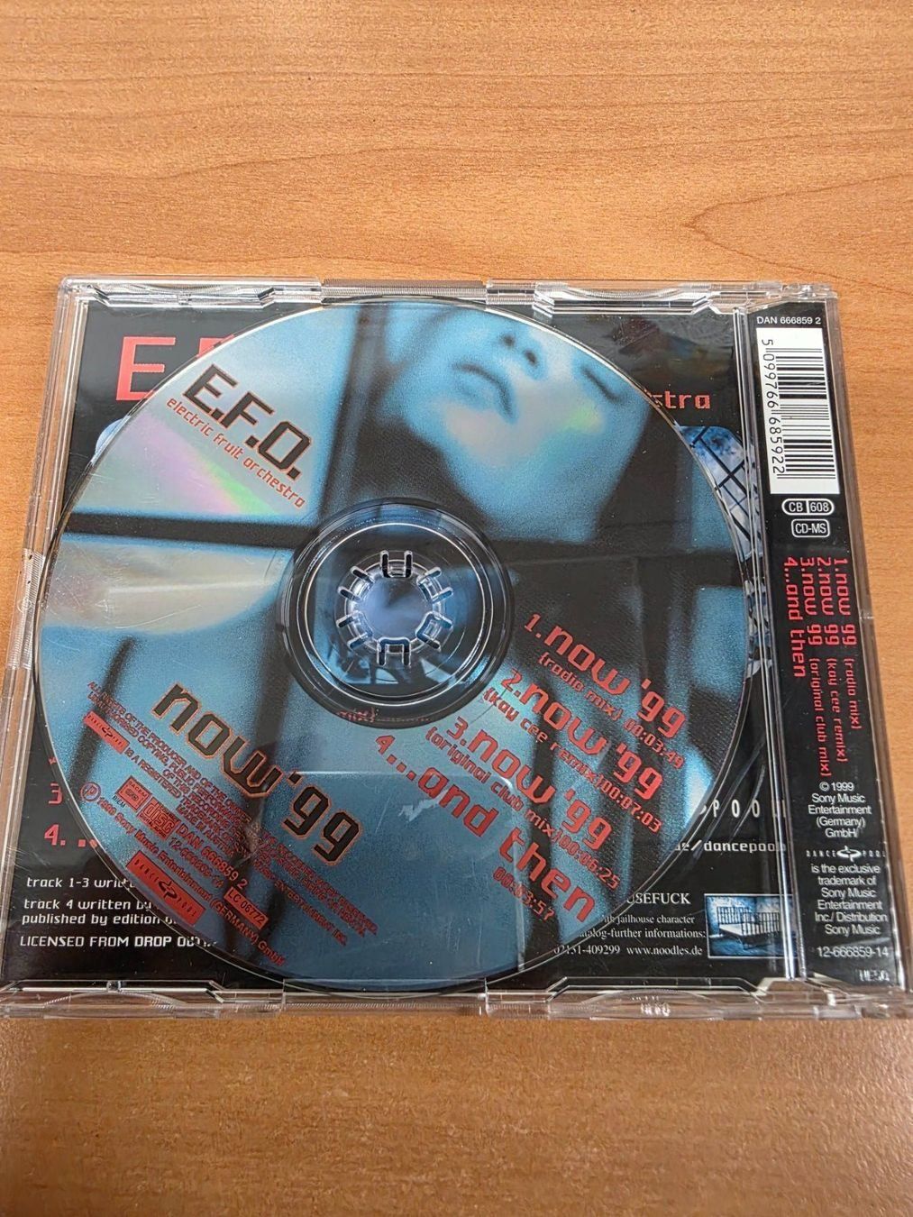 CD Single - E.F.O. Electric Fruit Orchestra – Now '99 (Gebraucht) in ...