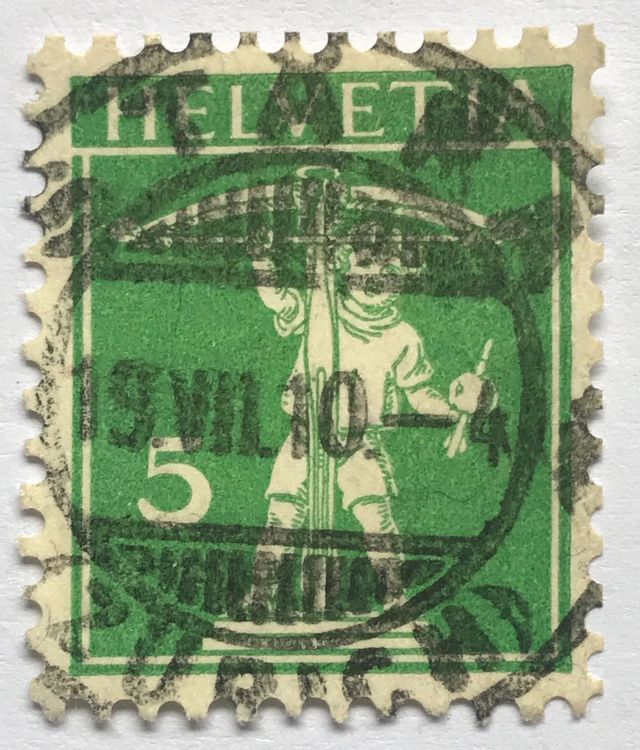 Tellknabe mit Vollstempel (Gebraucht) in Aarau für CHF 0.3 – mit Lieferung auf Ricardo kaufen