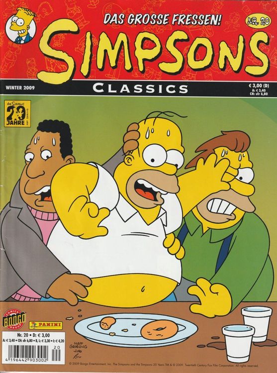 Simpsons Classics 20 (Gebraucht) in thun für CHF 4 – mit Lieferung auf Ricardo kaufen