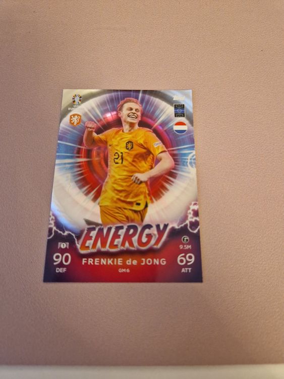 Euro Topps 2024 Energy de Jong | Kaufen auf Ricardo