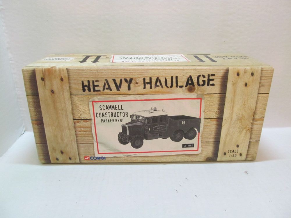 SCAMMELL SCHLEPPER 1:50 HEAVY HAULAGE SERIE CORGI (Neu und ...