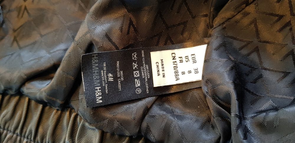 Lederjacke Madonna for H & M 38 Schafleder | Kaufen auf Ricardo