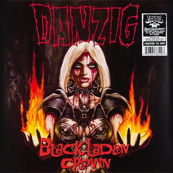 Danzig, Black Laden Crown - LP Orange/Red Swirl USA | Kaufen auf Ricardo