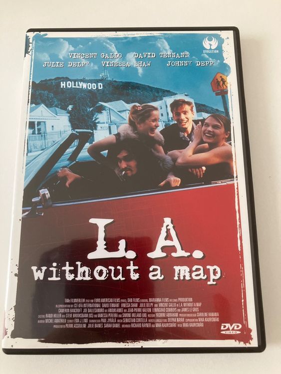 L.A. Without a Map (DVD) Vincent gallo, Julie Delphy, J Depp (Gebraucht ...