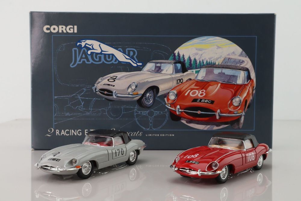 Corgi 97701 - 2 Racing Jaguar E-Type Supercats Maßstab 1:43 | Kaufen ...