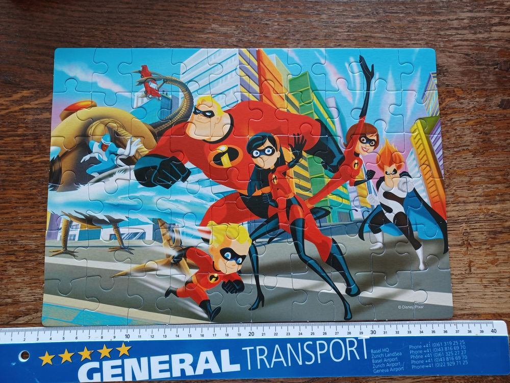 Puzzle 60 pièces, les Indestructibles | Kaufen auf Ricardo