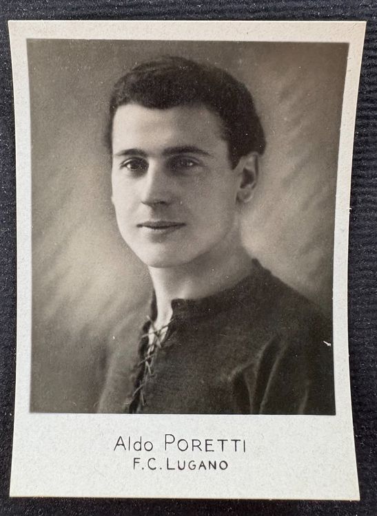 FUSSBALL F.C.LUGANO ALDO PORETTI 1925 BIS 1929 (Gebraucht) in ...