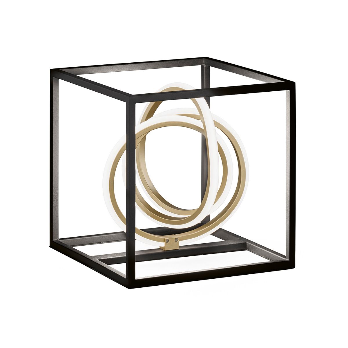 LED Tischleuchte, 25 cm x 25 cm, Würfel (Neu (gemäss Beschreibung)) in ...