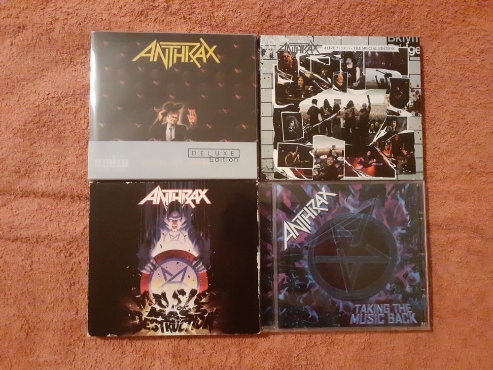 Anthrax CD/DVD Collection (Gebraucht) in Liebefeld für CHF 30 – mit Lieferung auf Ricardo kaufen