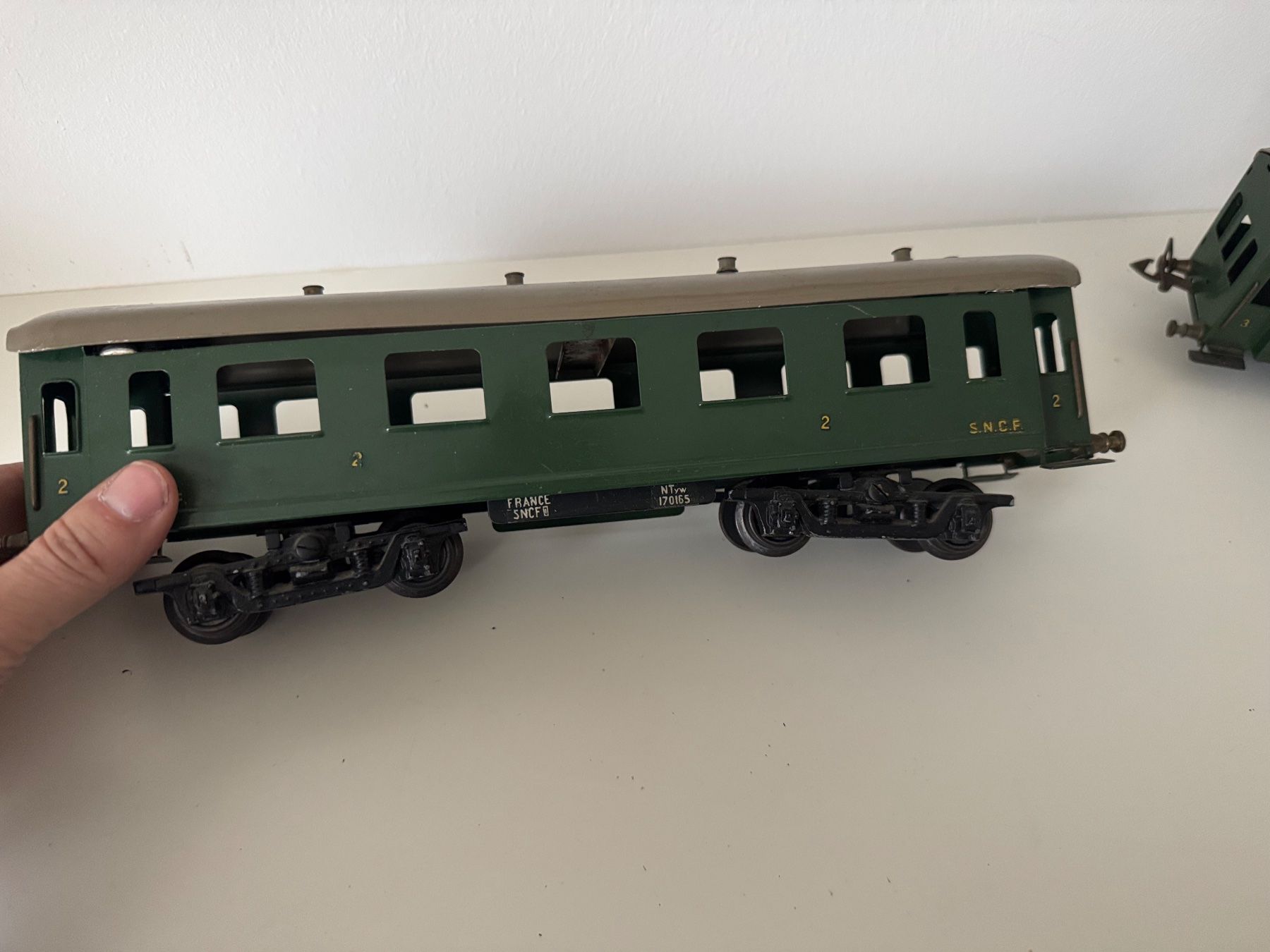 2 x Personenwagen SNCF France, 4achsig, Spur 0 (Gebraucht) in ...