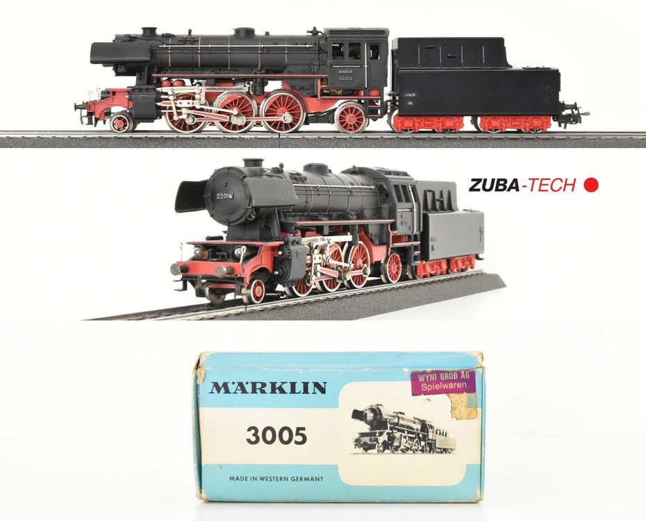 Märklin 3005 Dampflok BR 23 DB H0 WS Analog mit OVP | Kaufen auf Ricardo