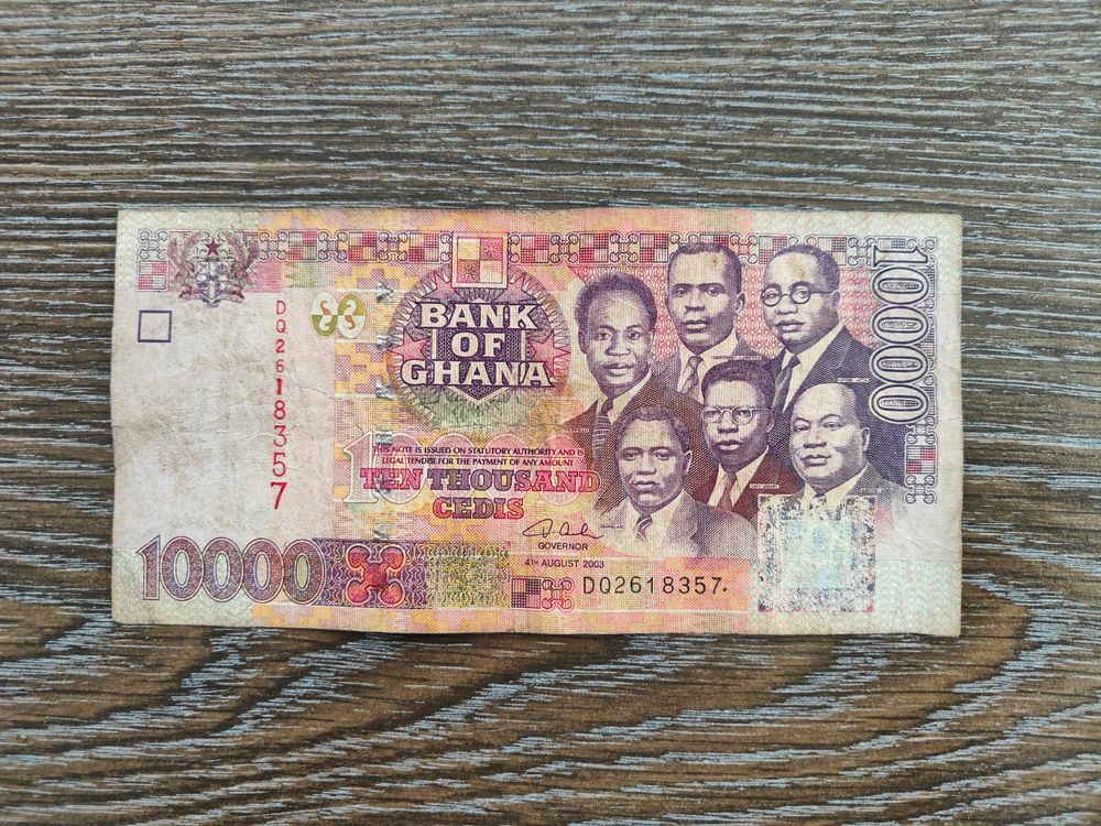 Ghana 10'000 Cedis 2003 !!!!!!! (Gebraucht) in Flaach für CHF 3 – mit ...