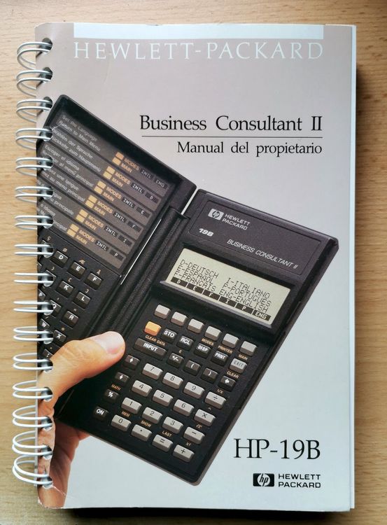 HP-19B II inkl. Handbücher (DE/ES) (Gebraucht) in Lengnau BE für CHF 60 ...