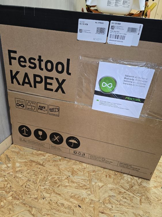 Festool Kapex KS 120 REB Kapp- und Gehrungssaege neuwertig (Neu und ...