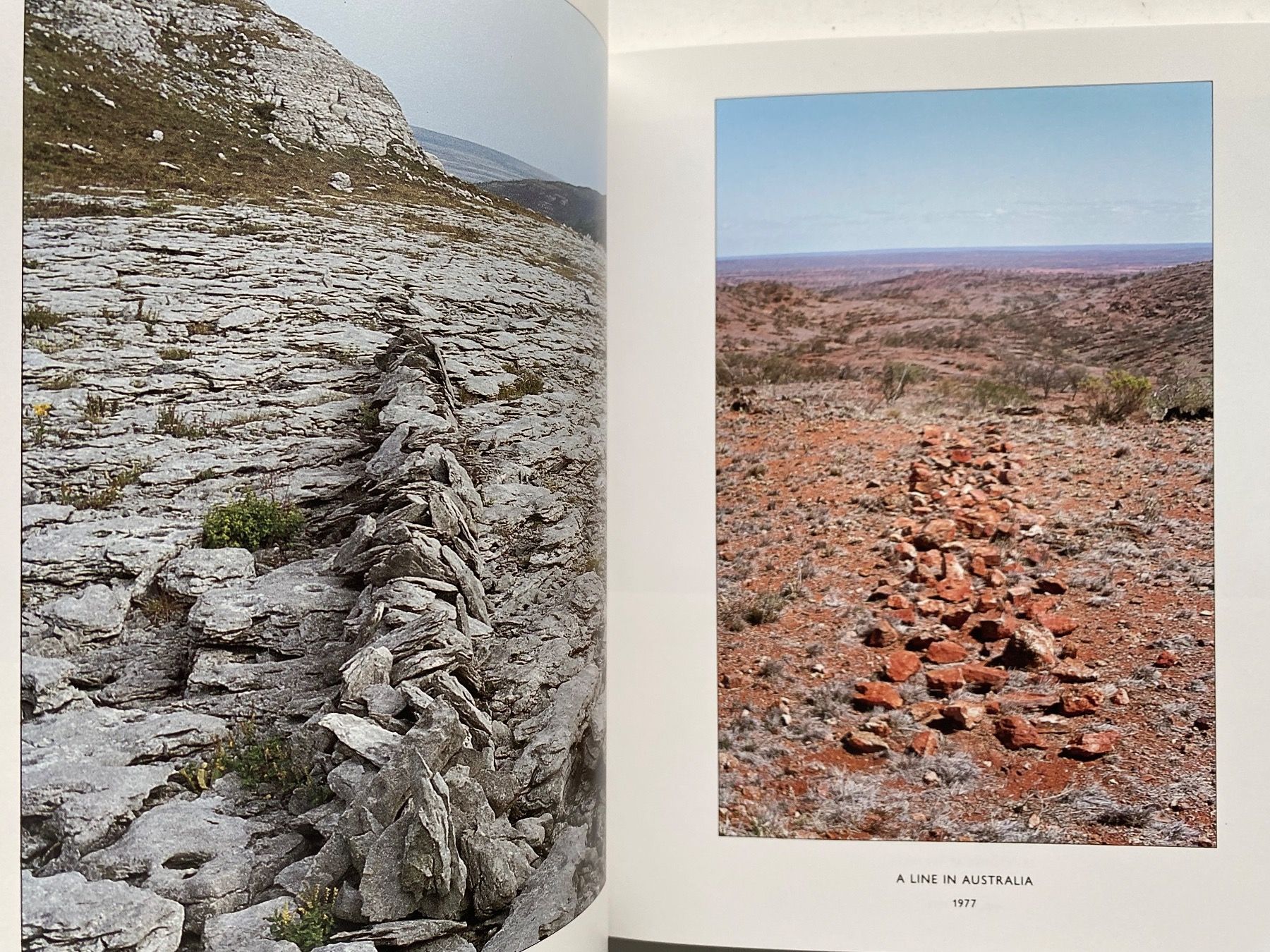 Richard LONG. Land Art. W.de Maria. Robert Smithson. Holt. (Gebraucht ...