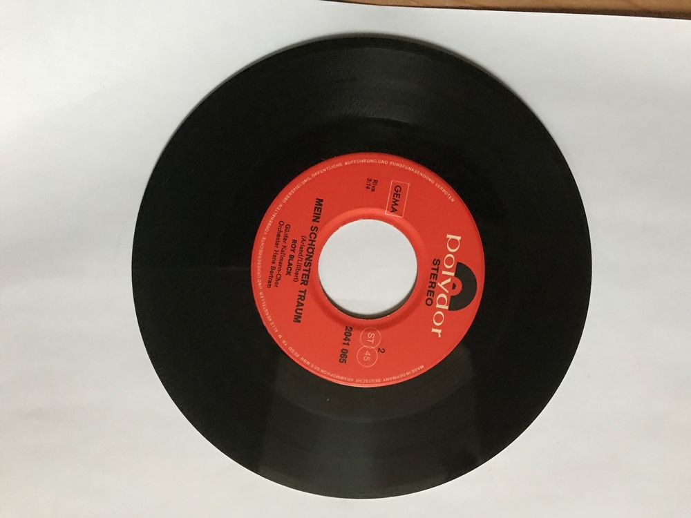 single roy black, ich hab geträumt, das glück kam heut zu mi | Kaufen auf Ricardo