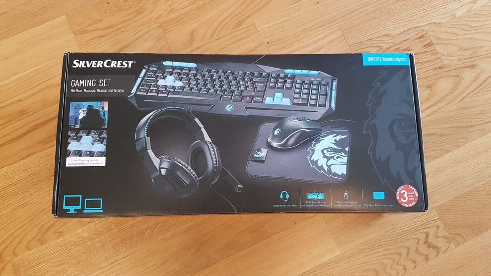 OVP SilverCrest® Gaming-Set ALLROUND (Neu und originalverpackt) in ...