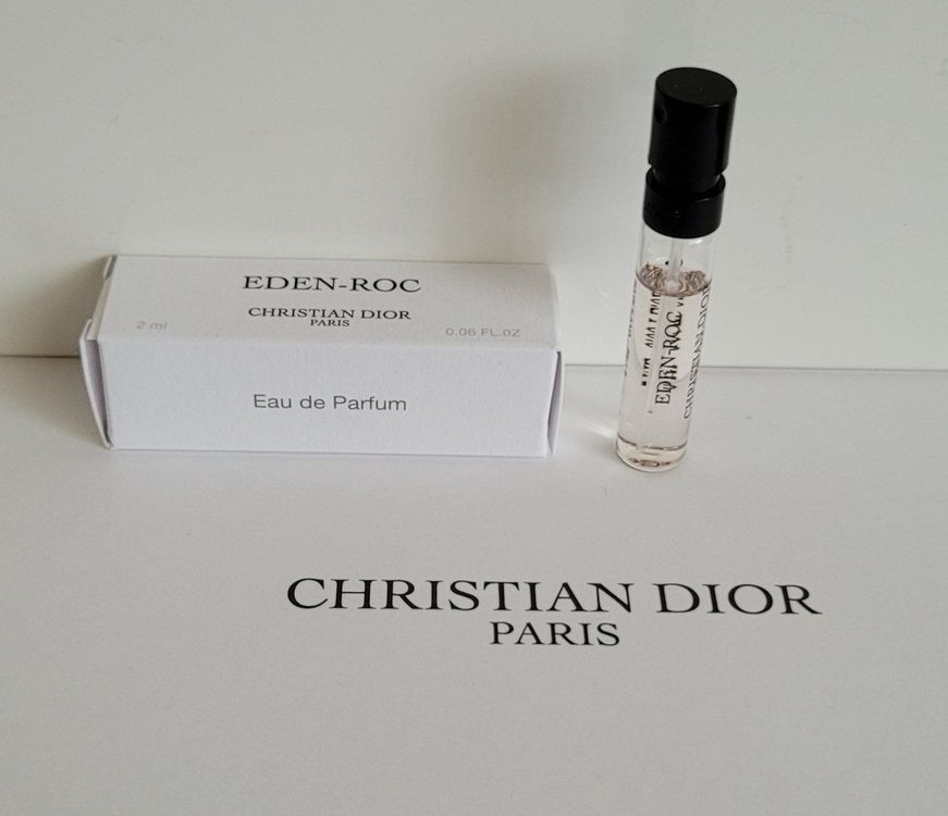 Christian Dior Privée Eden-Roc 2ml Muster Probe Eaude Parfum (Neu und ...