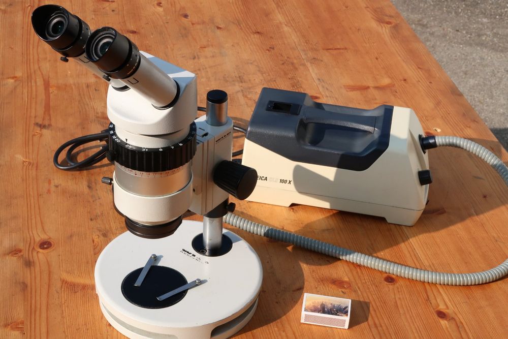 Mikroskop Wild M7A Heerbrugg , Swiss Made + Leica GLS 100 x (D'occasion ...