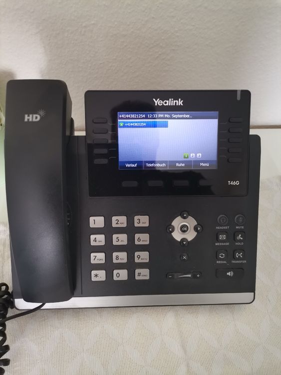 Yealink Telefon Swisscom T46G (Gebraucht) in Bergdietikon für CHF 13 – mit Lieferung auf Ricardo ...