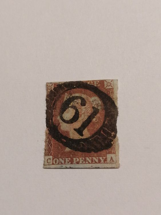 One Penny Red 1841 (Gebraucht) in Happerswil für CHF 2 – mit Lieferung ...