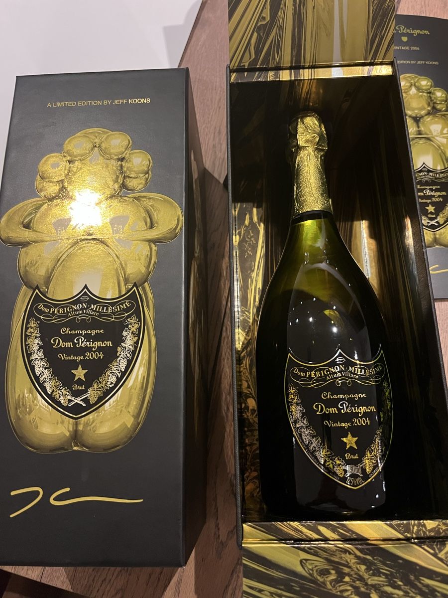 Dom Pérignon Vintage 2004 – Jeff Koons Limited Edition – OVP (Neu und ...