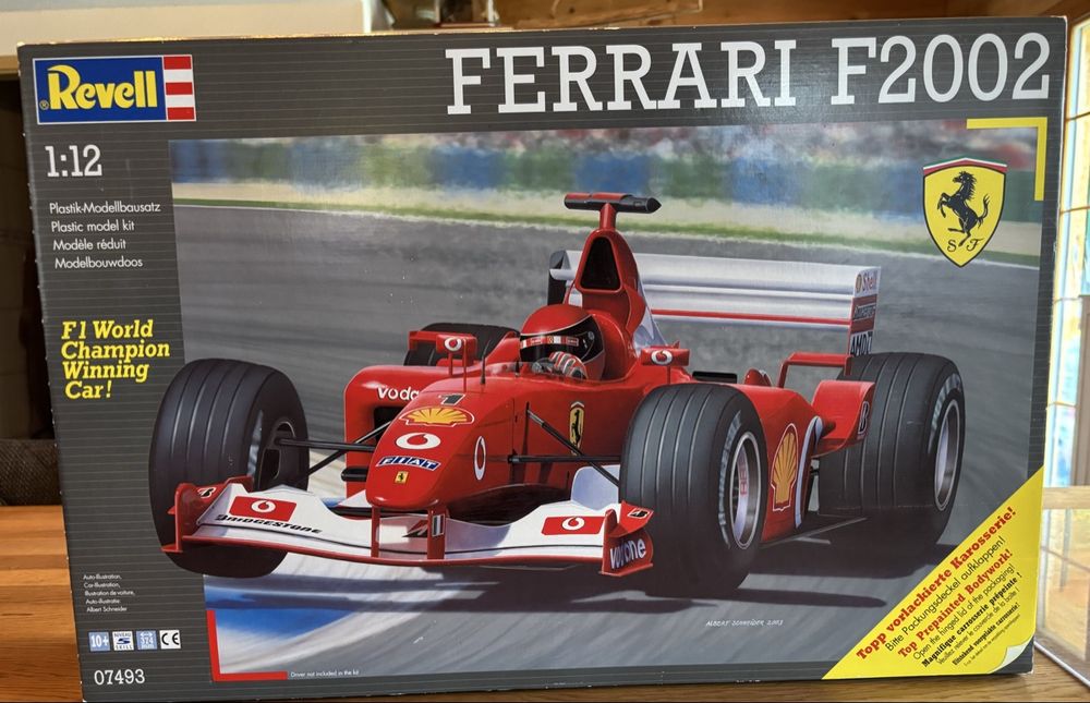 Revell Ferrari F2002, 1:12, Bausatz (Neu (gemäss Beschreibung)) in ...