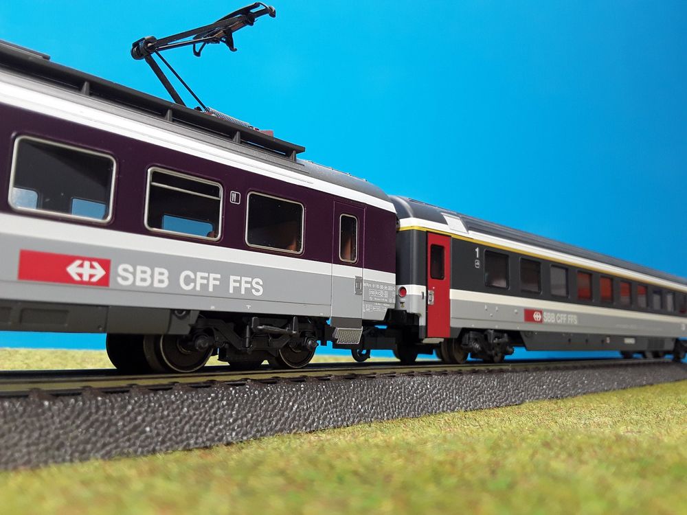 Märklin 43670 _ SBB Euro City Schnellzugwagen Set _ Spur H0 | Kaufen auf Ricardo