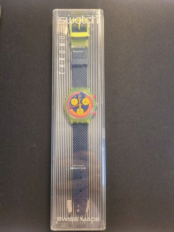 Swatch AG 1991 Chrono Uhr | Acheter sur Ricardo