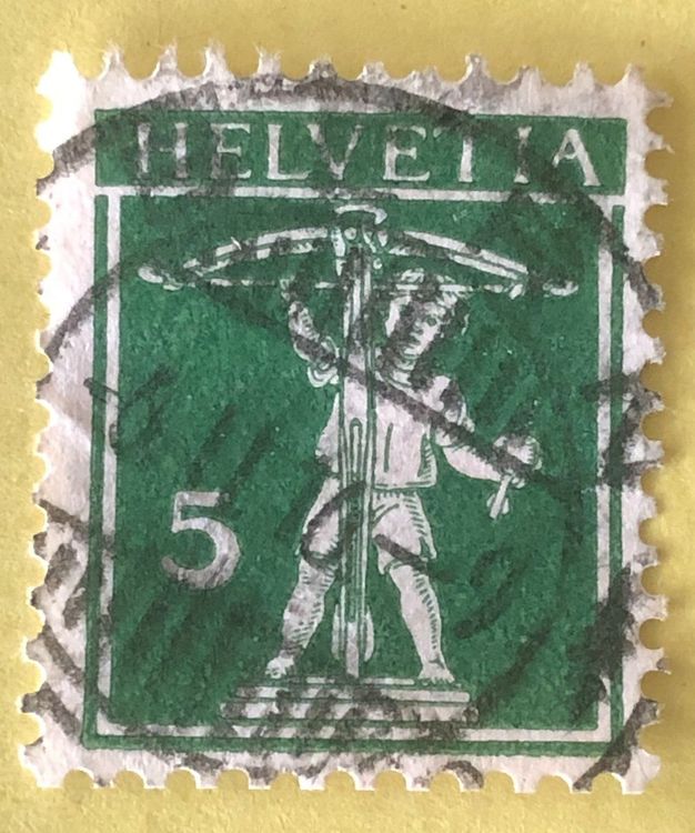 Tellknabe mit VollStempel (Gebraucht) in Aarau für CHF 0.3 – mit Lieferung auf Ricardo kaufen