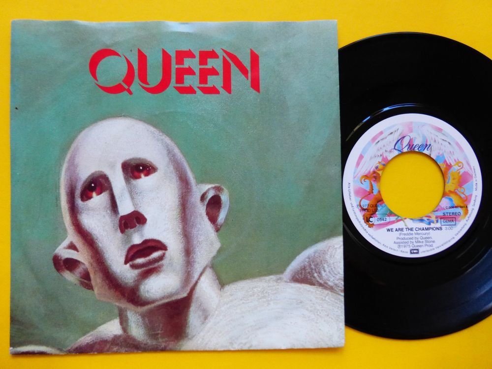 QUEEN 7" WE ARE THE CHAMPIONS - WE WILL ROCK YOU | Kaufen auf Ricardo