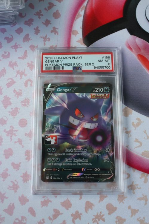 Gengar Prize Pack Stamp - PSA 8 (Neu (gemäss Beschreibung)) in ...