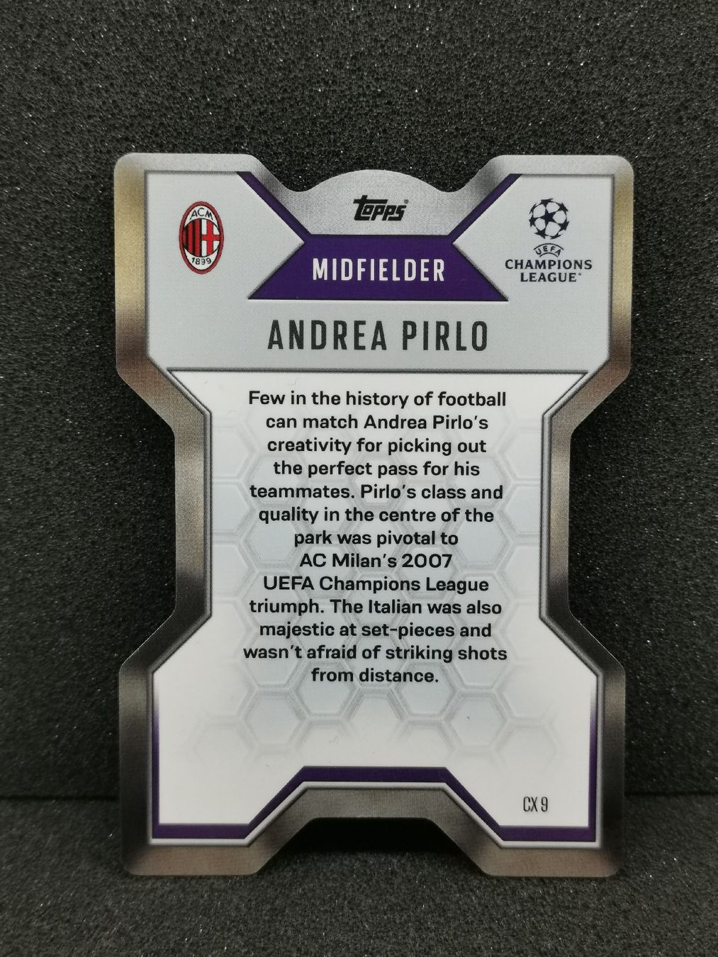 Match attax 2024 /25 Extra Andrea Pirlo Chrome Shield (Gebraucht) in ...