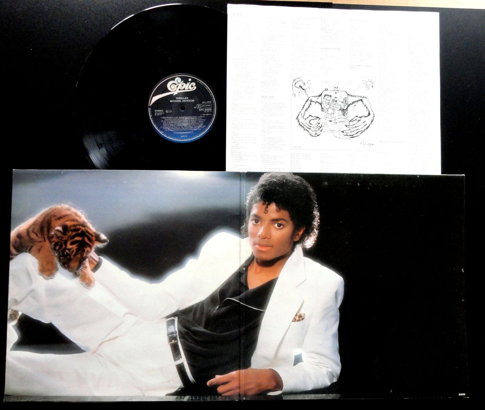 LP MICHAEL JACKSON thriller EPIC 1982 mint (Gebraucht) in Kesswil für ...