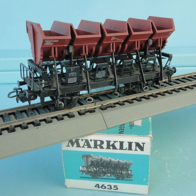 Märklin 4635 Muldenkippwagen (D'occasion) à Bülach pour CHF 20 – avec ...