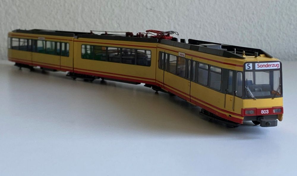 ROCO 43170 Strassenbahn VBK 803 H0 Lenz Decoder | Kaufen auf Ricardo