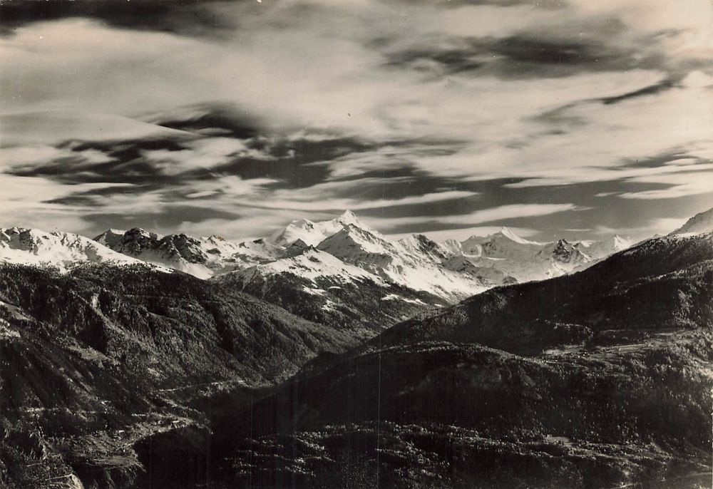 Montana-Vermala Ansichtskarte, Weisshorn (Gebraucht) in Schwyz für CHF ...