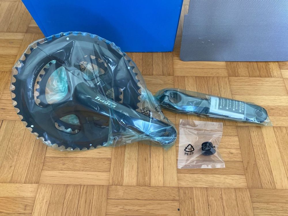 Shimano Tiagra Kurbelgarnitur FC-4700, 2x10s, 50-34T,165mm | Kaufen auf Ricardo