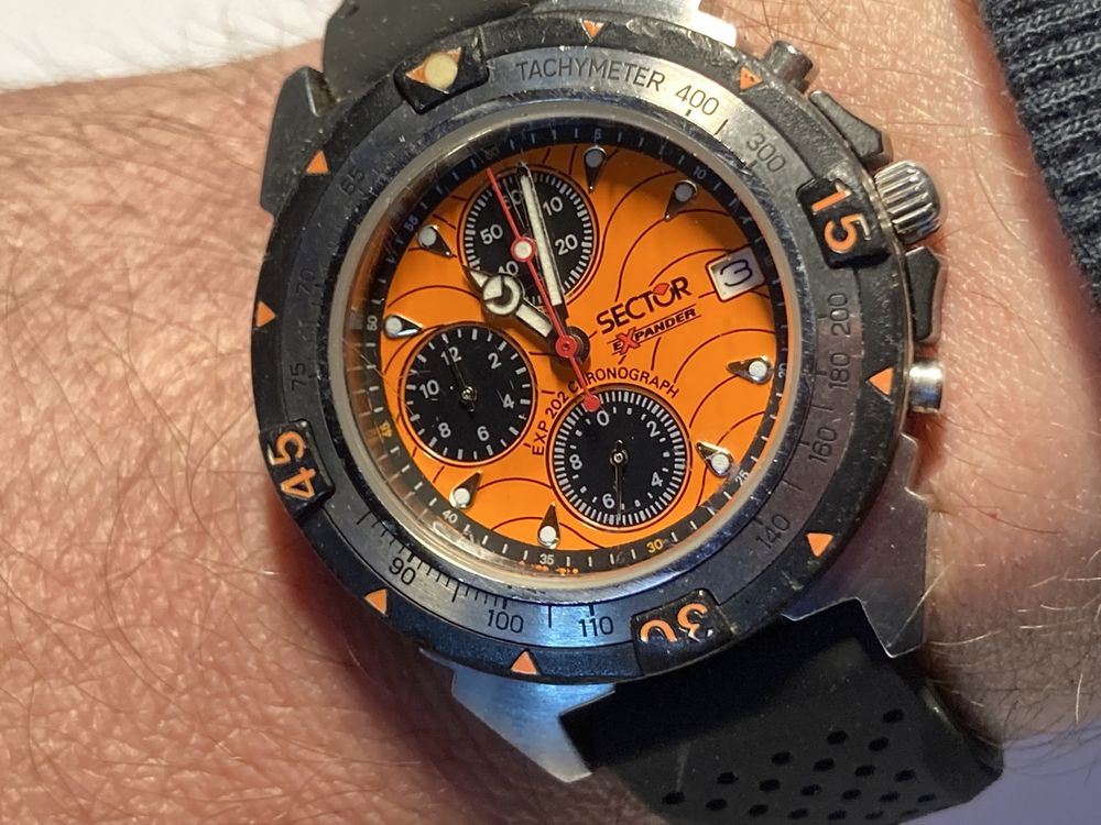 Sector expander chronograf quartz uhr 38 mm | Kaufen auf Ricardo