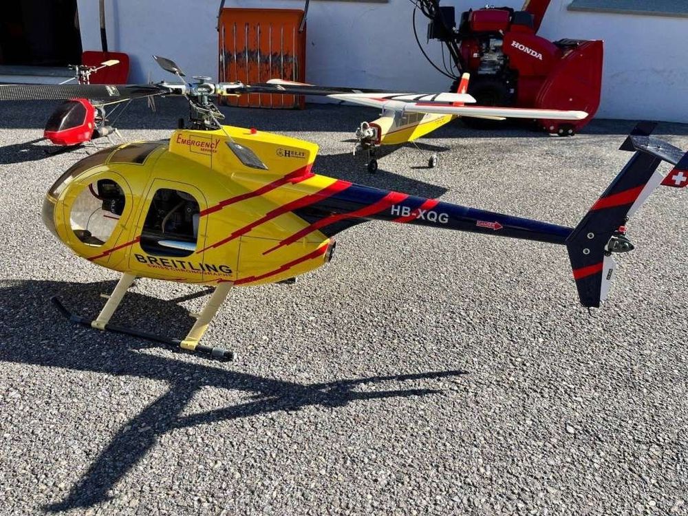 rc-hélicoptére MD500 Hughes Align Rex 600 | Comprare su Ricardo